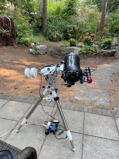 Skywatcher EQ6-R Pro – Tiny Patch of Sky